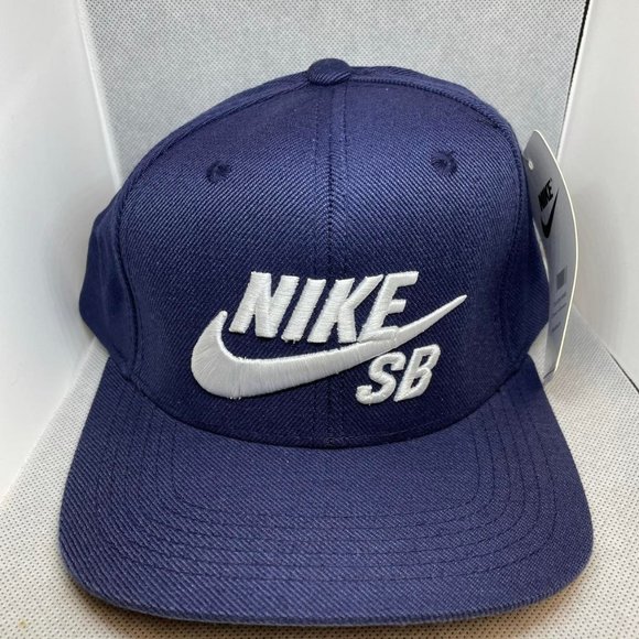 Nike | Accessories | Nike Sb Navy Blue Color Hat | Poshmark